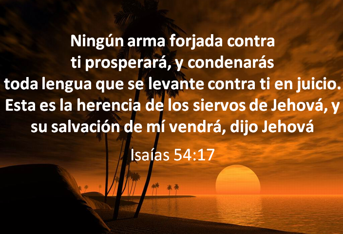 Cristo Para las Naciones: Promesa de Dios para Hoy_Isaías 54:17