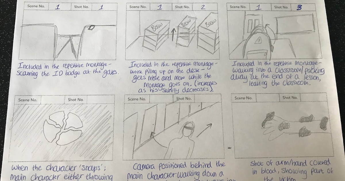 (Horror Film) Storyboard