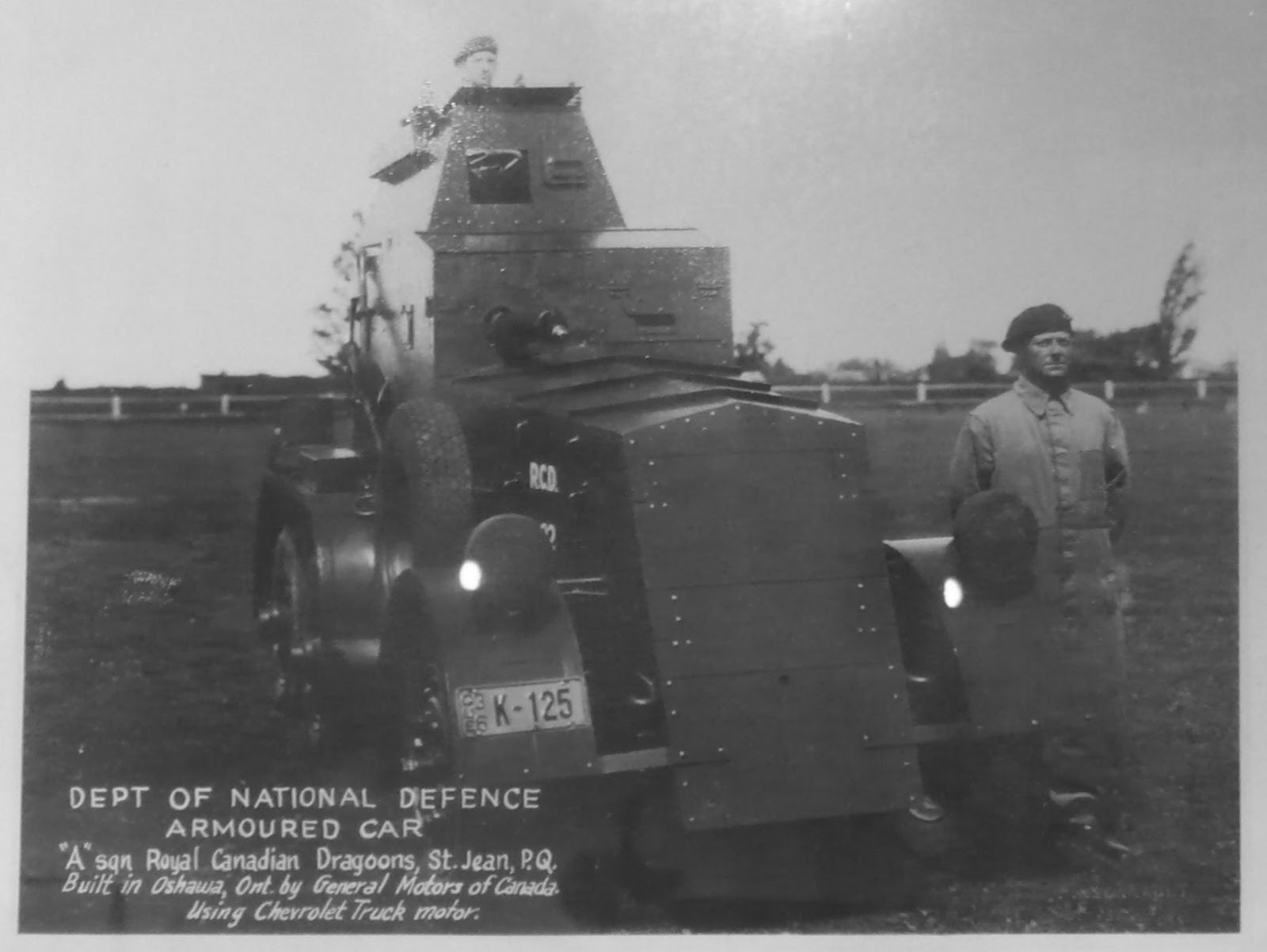 Progress is fine, but it's gone on for too long.: DND armoured car