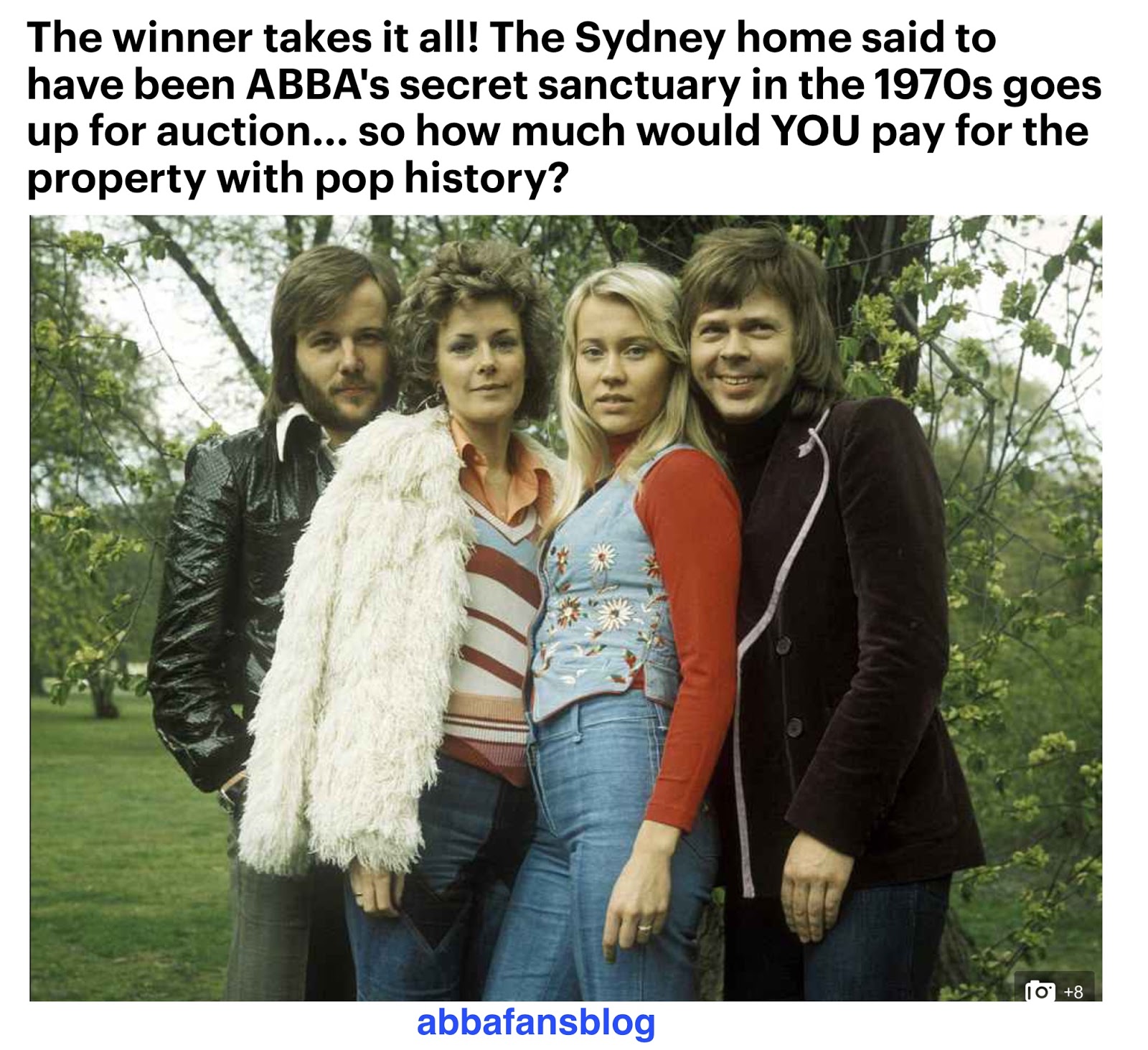 ABBA Fans Blog: Abba Article