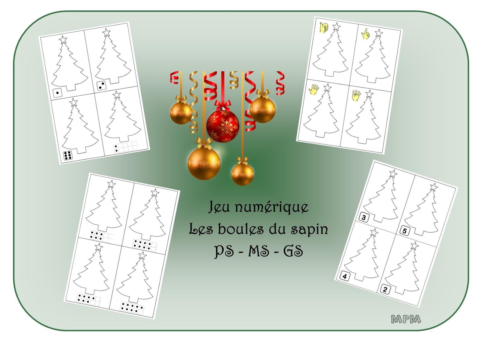 Décorons notre sapin