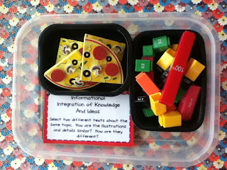 Literacy & Math Ideas: Make Learning Center Bento Boxes!