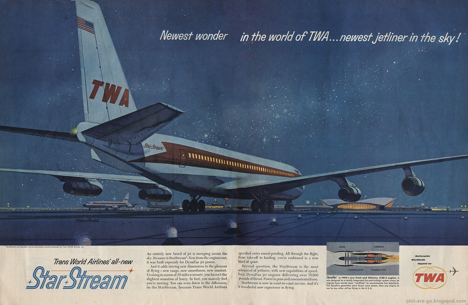 Phil Are Go!: TWA StarStream - The lost humanity.