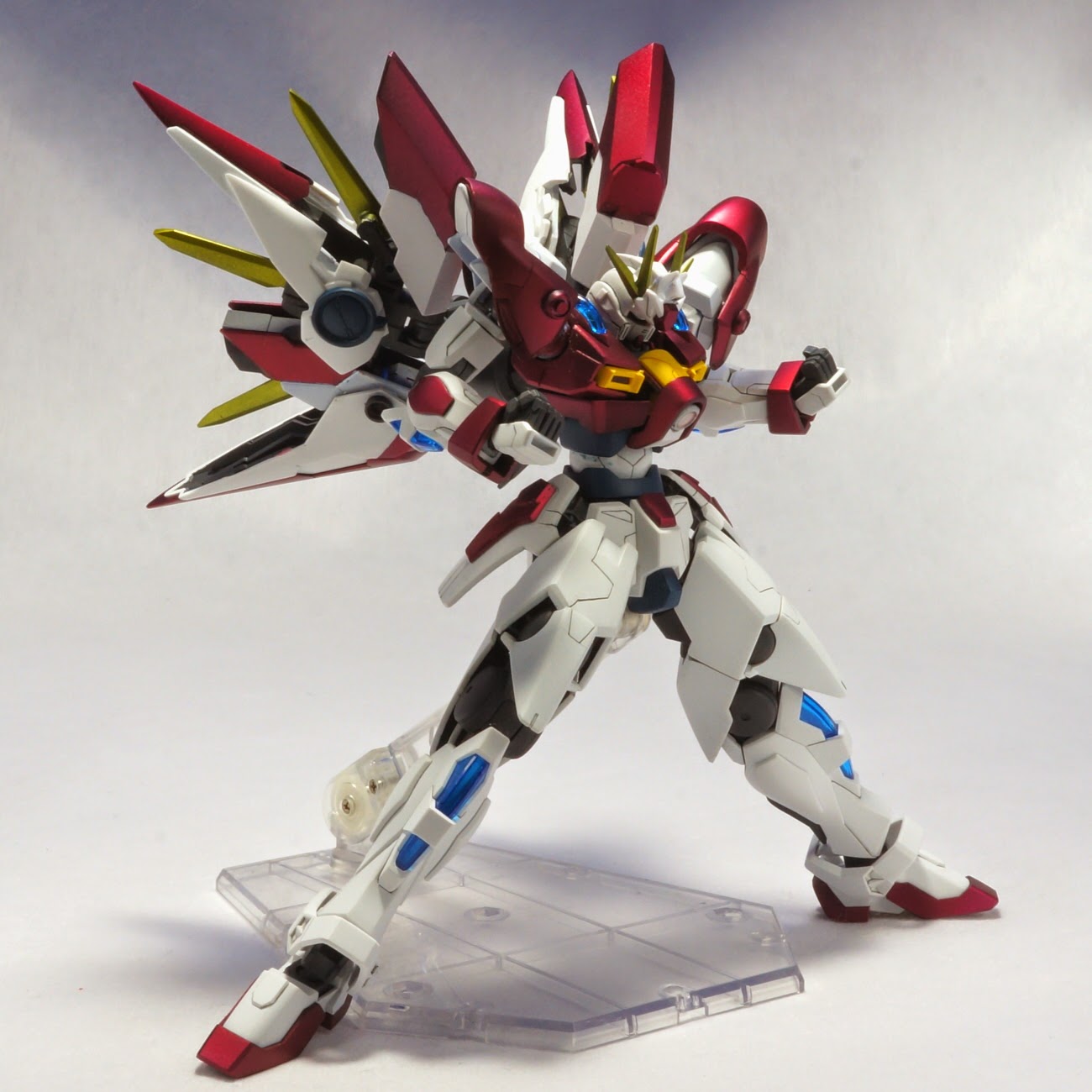 GUNDAM CUSTOM Build Fighters Try hg 1/144 Build Blazing Gundam