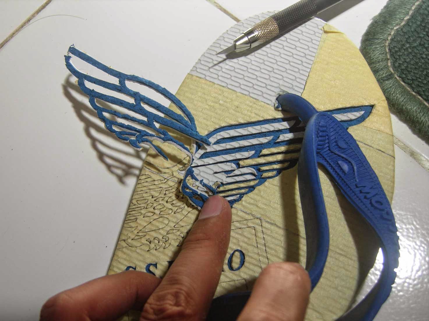 Cara Membuat Sendal Jepit Swalow Ukir Yang Unik - .Web Kreativitas