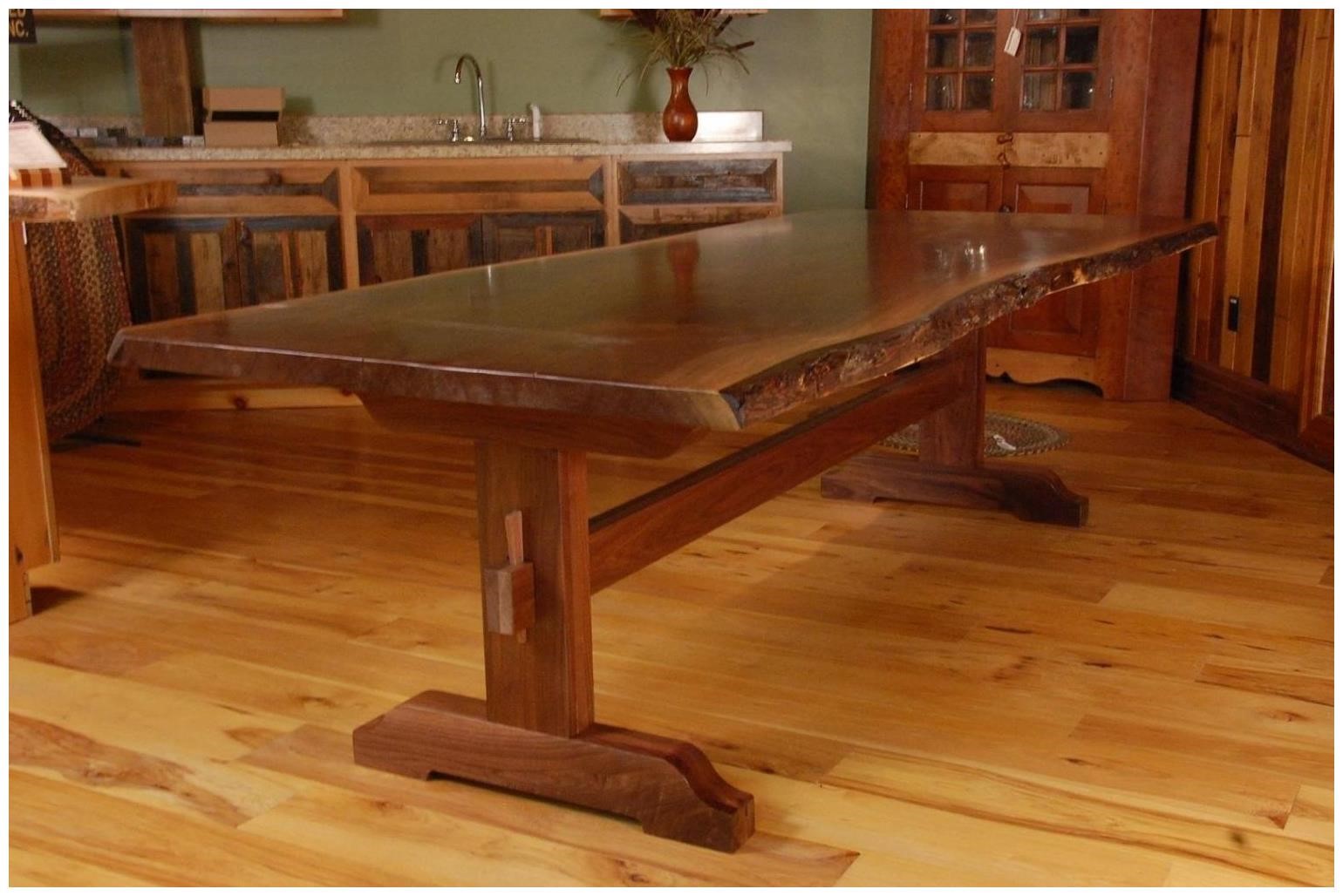 9 Live Edge Kitchen Table - ZCAZ MILLIE WALLS'S BLOG