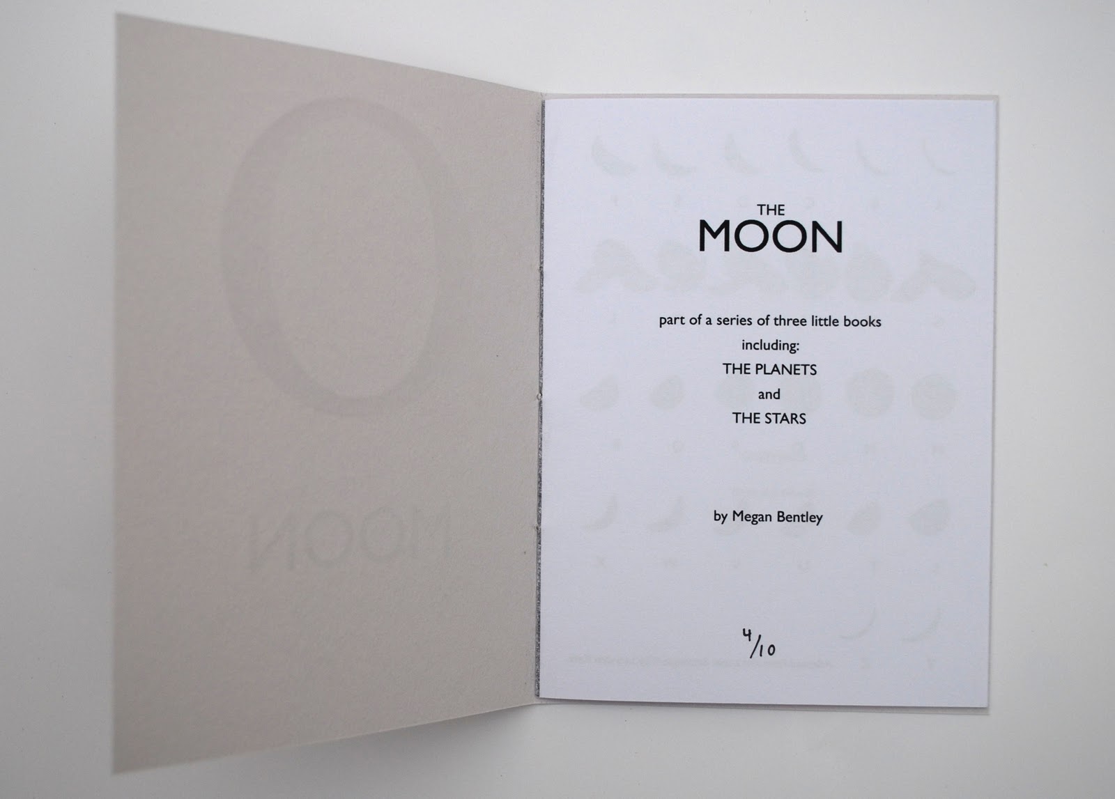 New Zine: The Moon - Megan Bentley Illustration