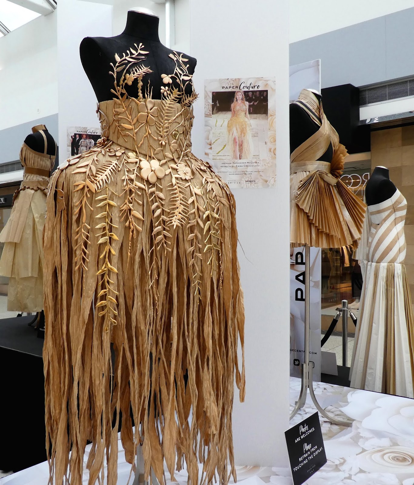 Paper Bag Princess Gowns & Mom's Homemade Dresses