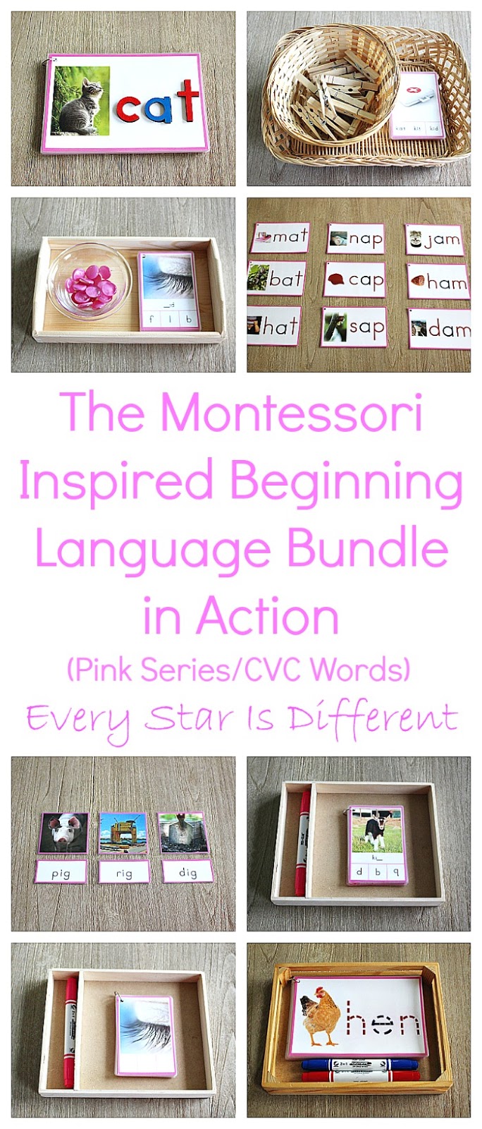 How to Use the Montessori-inspired Beginning Language Bundle in Action ...