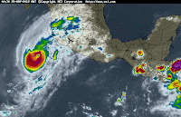 KIKKA: BUD: HURACAN TRAYECTORIA MAPA foto video mayo 2012 Jalisco ...