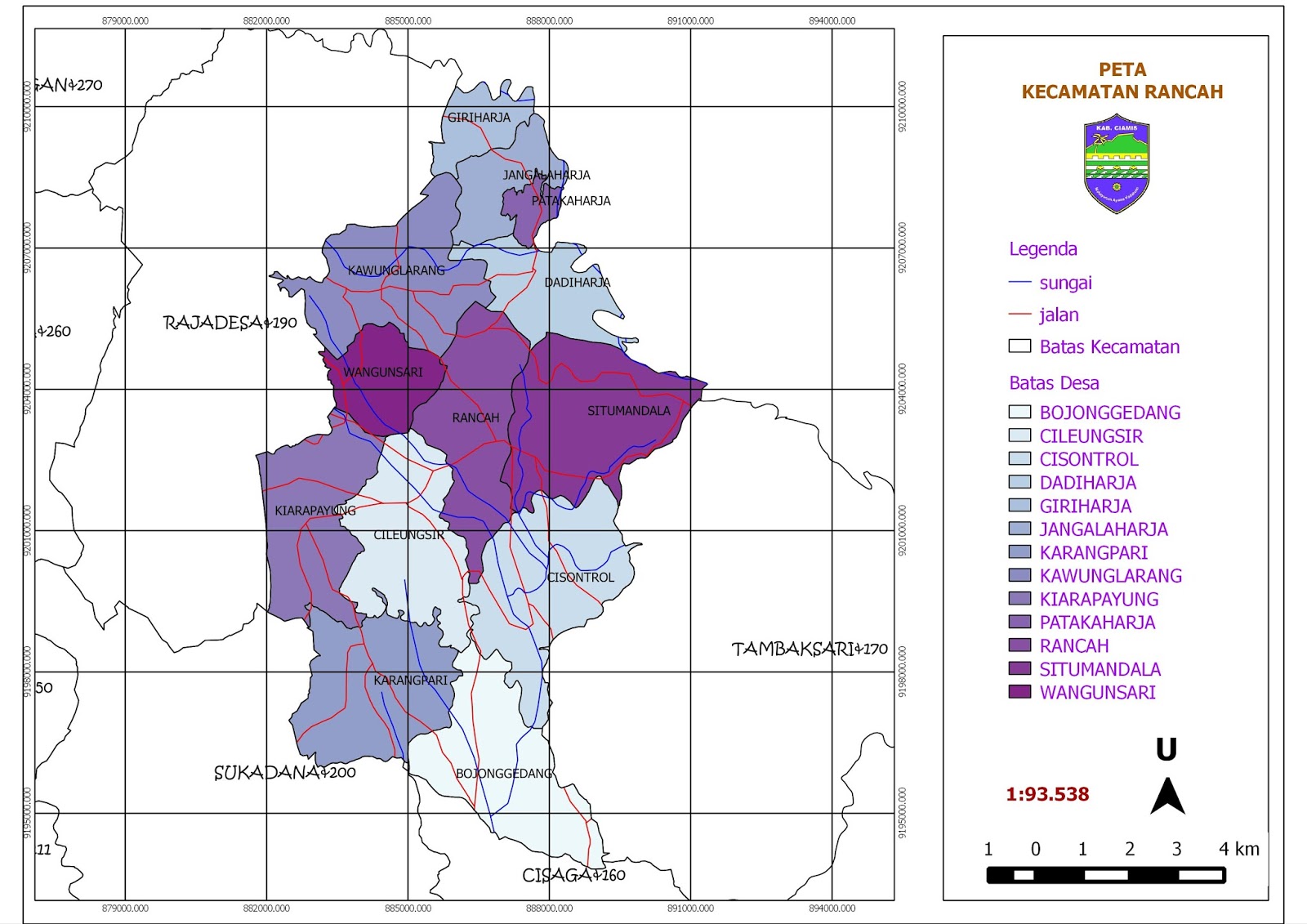 Profil Kecamatan Rancah - Lalaukan