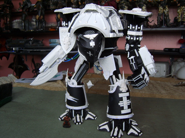 Paper Wargames: 40k Grey Knights Titan
