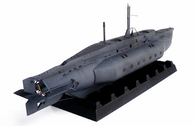 The Great Canadian Model Builders Web Page!: British HMS X-Craft Submarine