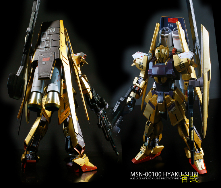 大光明株式會社: taka8's HGUC百式 重火力強化型