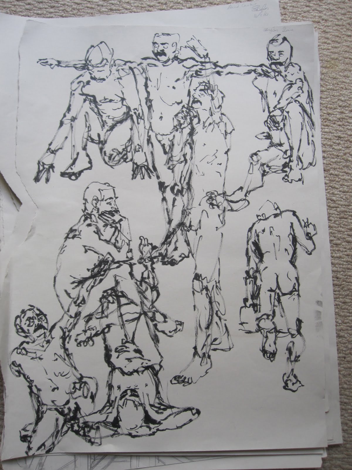 The Exciting Adventures of an Illustrator/Explorer: Life Drawing Catch ...