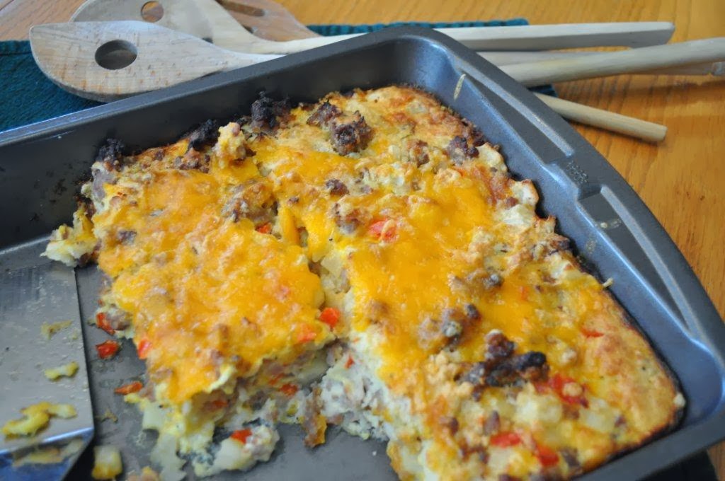 The Friday Friends: Impossibly Easy Breakfast Pie (and some rambling)