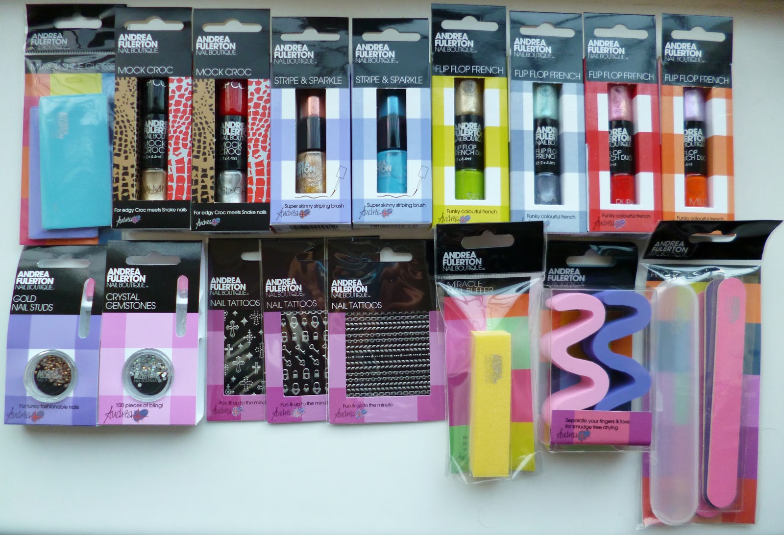 Painted Glitter: Andrea Fulerton Nail Salon Kit Box