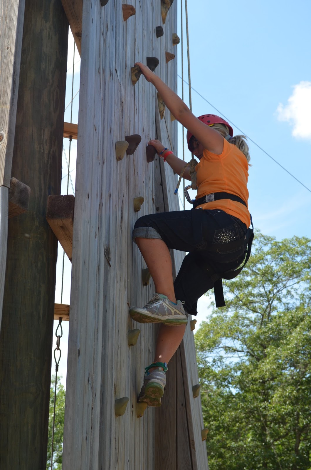 Summers of Pathways: Last High Ropes Session - Cabin Light & Cabin Hope