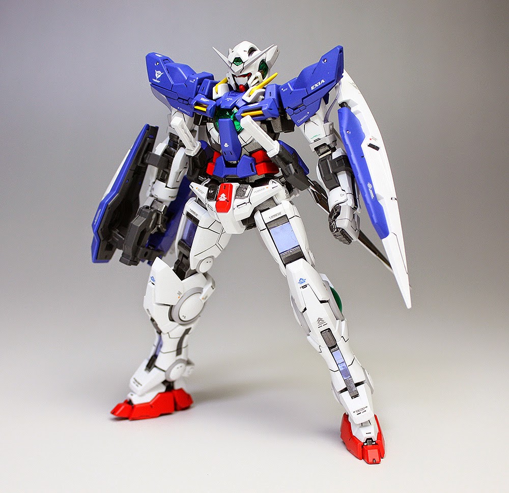 RG x HG 1/144 GN Arms Type E + RG Exia Painted Build