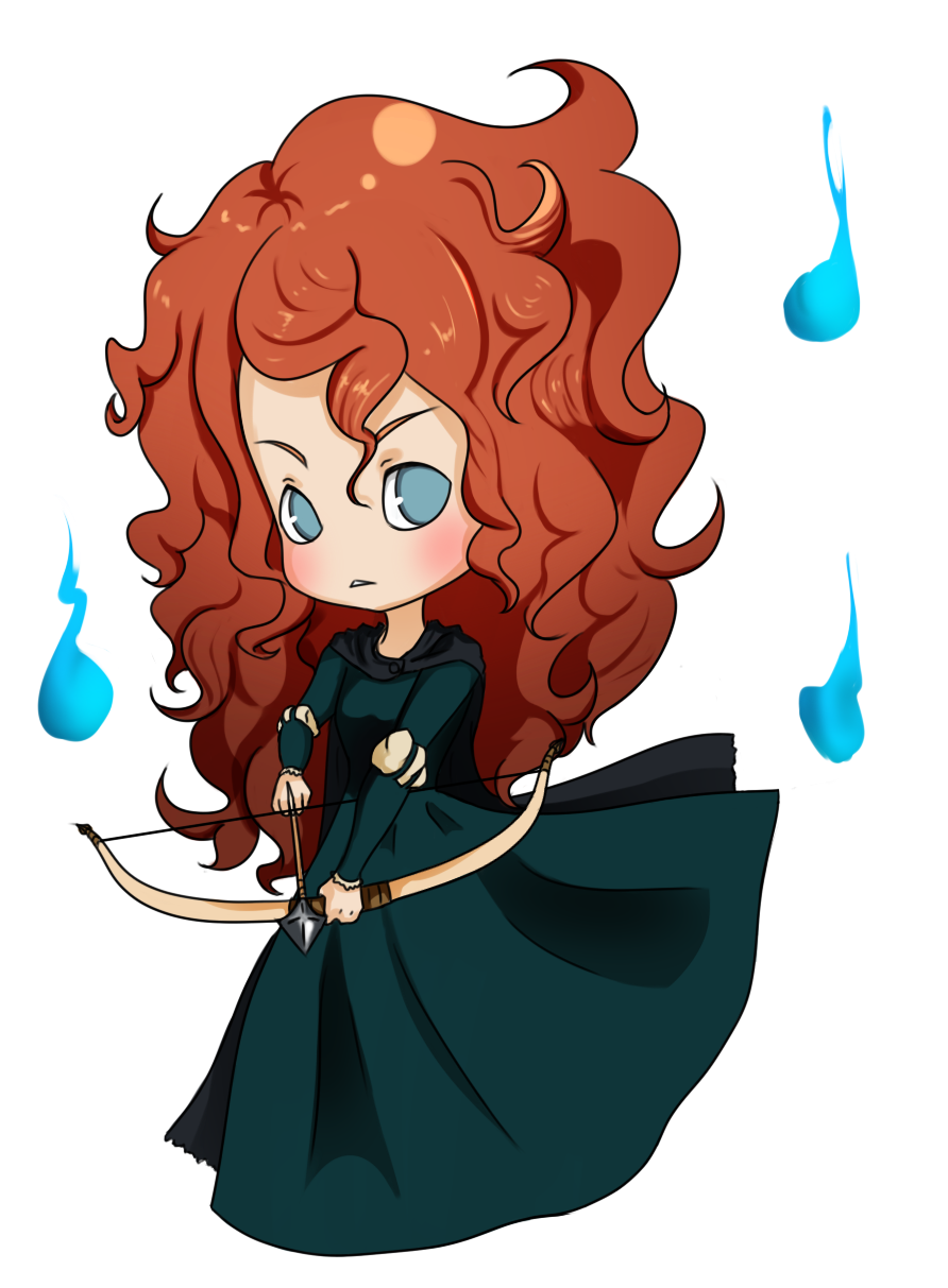 Fashion and Action: More Marvelous Merida Portraits - Brave Fan Art Gallery