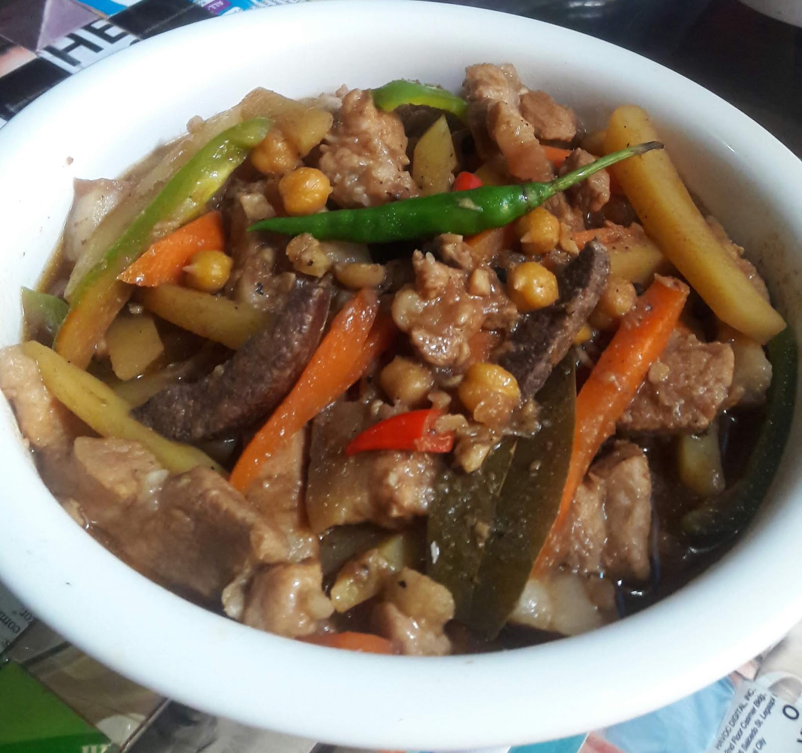 PORK IGADO RECIPE