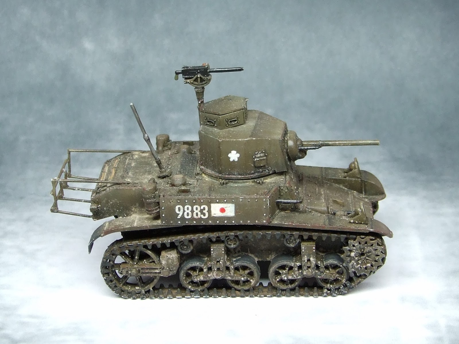 Vae Victis Miniature Painting: Japoński M3 Stuart, 7 Pułk Czołgów ...