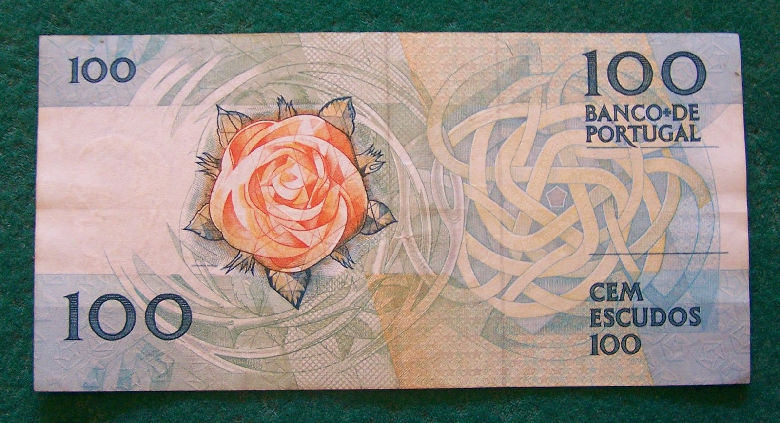 Ricardo Rarity Hunter .: Nota de 100 Escudos com o Poeta Fernando Pessoa