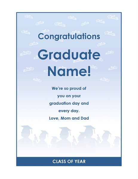 Graduate congratulations flyer (Graduation Party design) Download Now ...