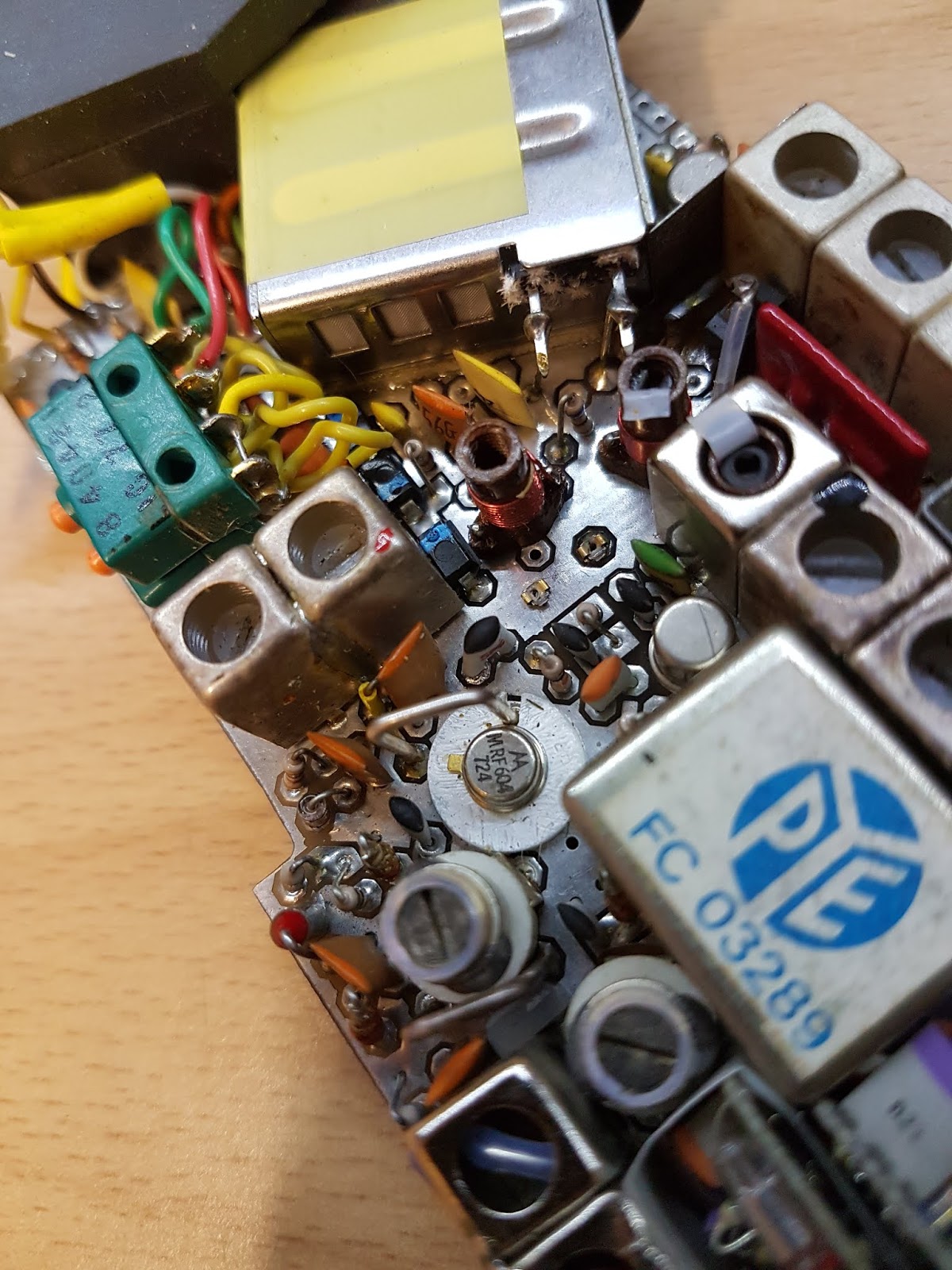 The continuing saga of Barf: Pye PF8 Conversion Progress