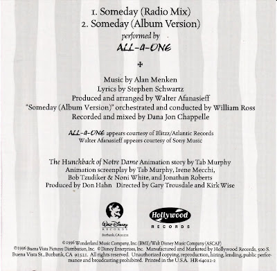 highest level of music: All-4-One - Someday (Hunchback of Notre Dame ...