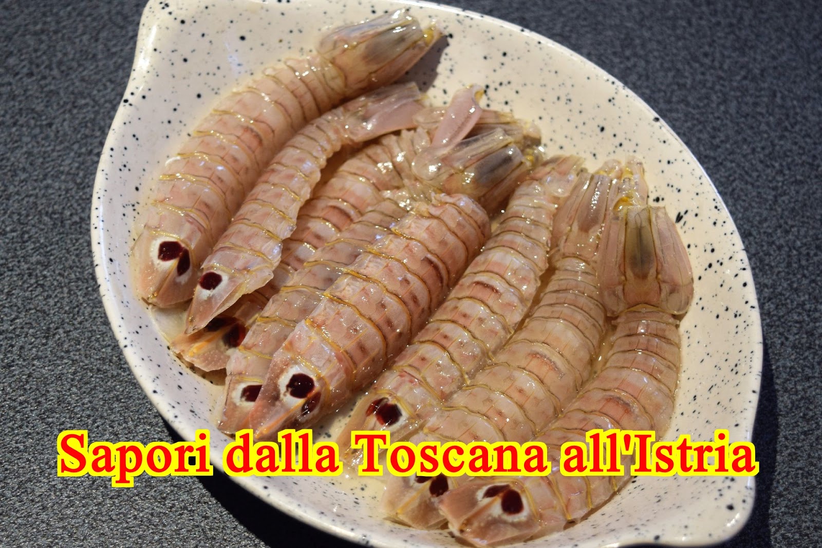 Sapori dalla Toscana all'Istria: Risotto di canocchie (canoce o cicale)