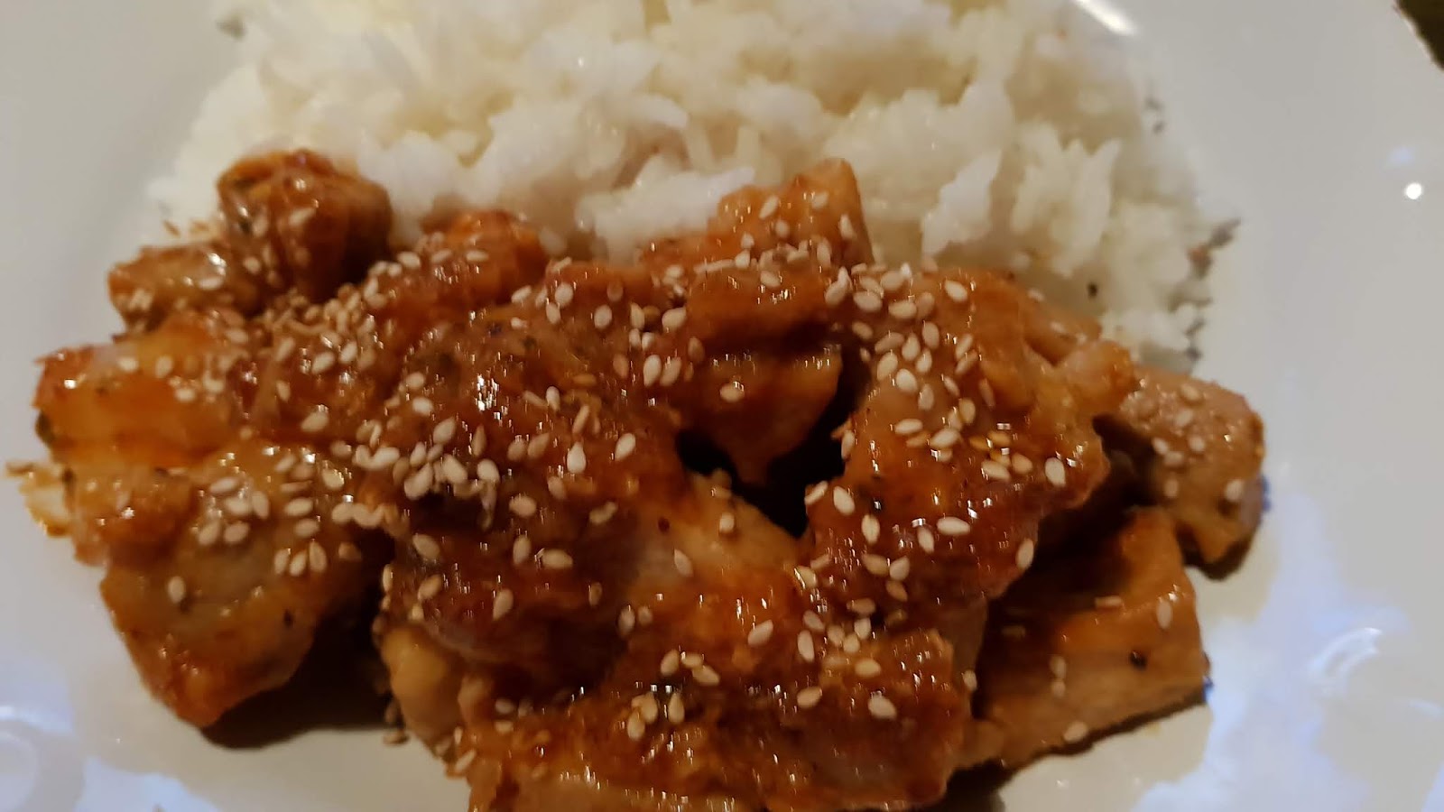 Honey Chicken (Pollo con miel, chino)