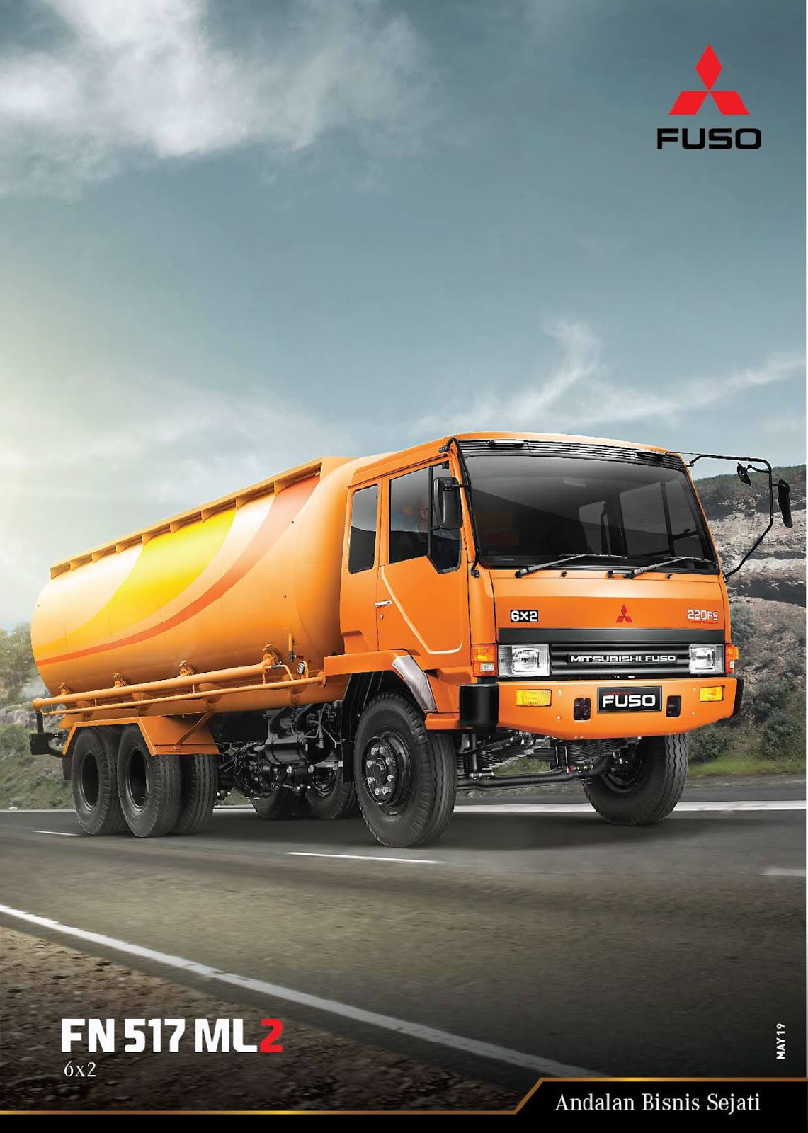 Mitsubishi Fuso FN 517 ML2 - 220 PS - 6x2 >> Dealer Mobil Mitsubishi