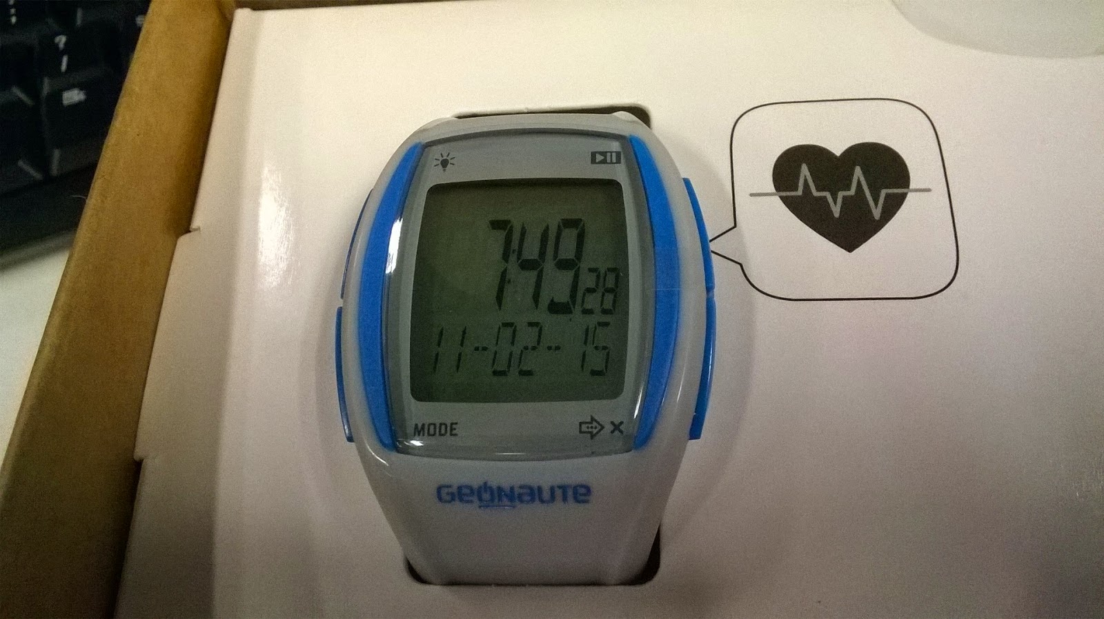 The ohsem Firdaus: Geonaute ON Rhythm 310 heart rate monitor