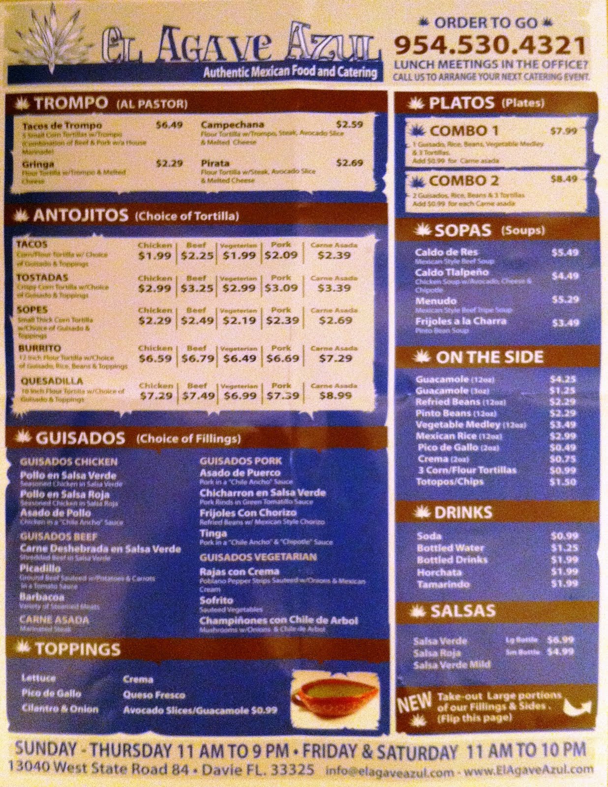 i know good food: El Agave Azul (Mexican)