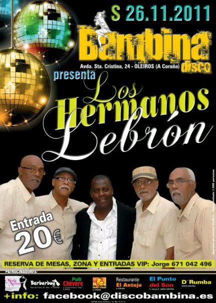 THE LEBRÓN BROTHERS en Bambina | LCG Cool