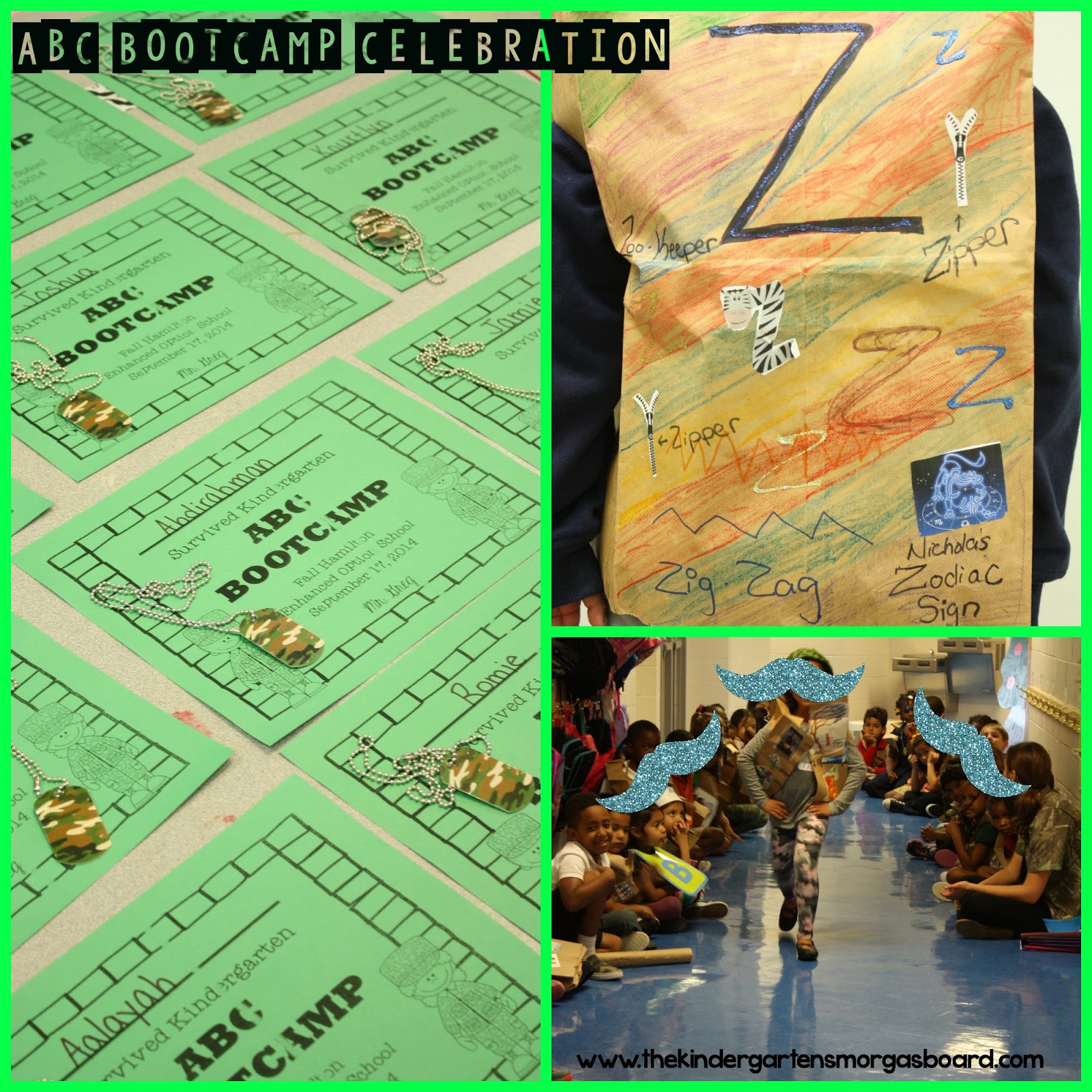 A Kindergarten Smorgasboard ABC BOOTCAMP FASHION SHOW! | Smedley's ...