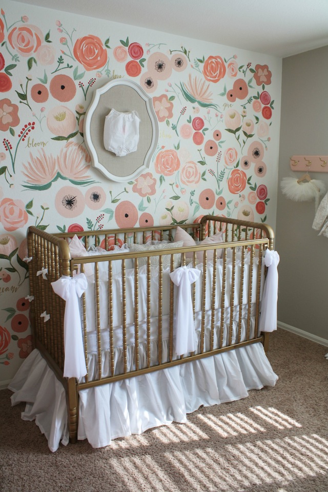 Fawn Over Baby: A Fanciful Floral Oasis For Baby Girl