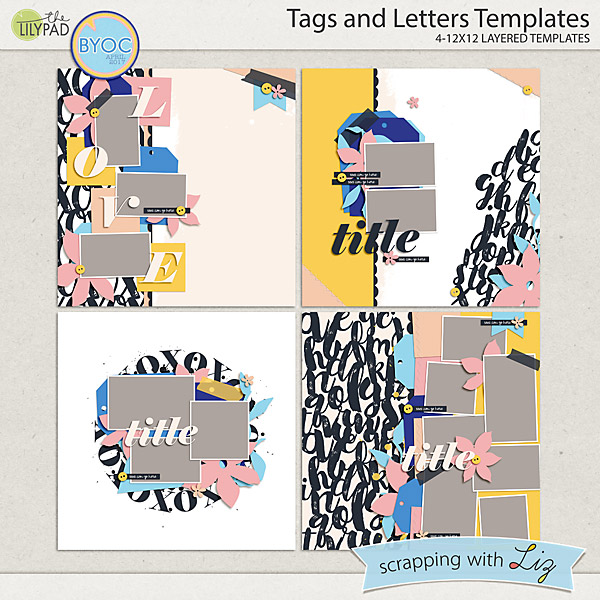 Spring Cut Outs, Tags, Letters and Blocks - 50% OFF TODAY ONLY ...