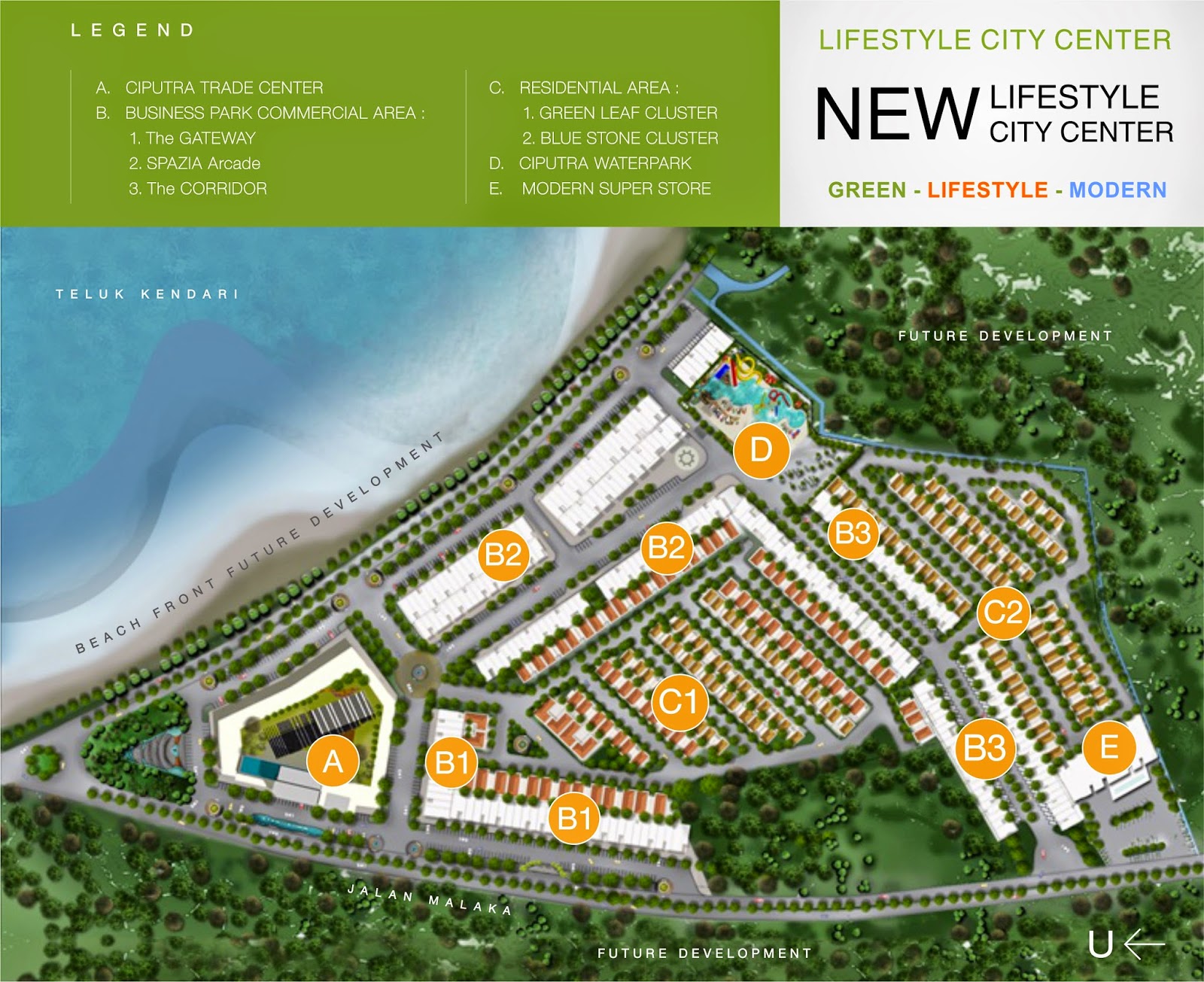 Master Plan ~ Perumahan Terbaik Kendari | CitraLand Kendari