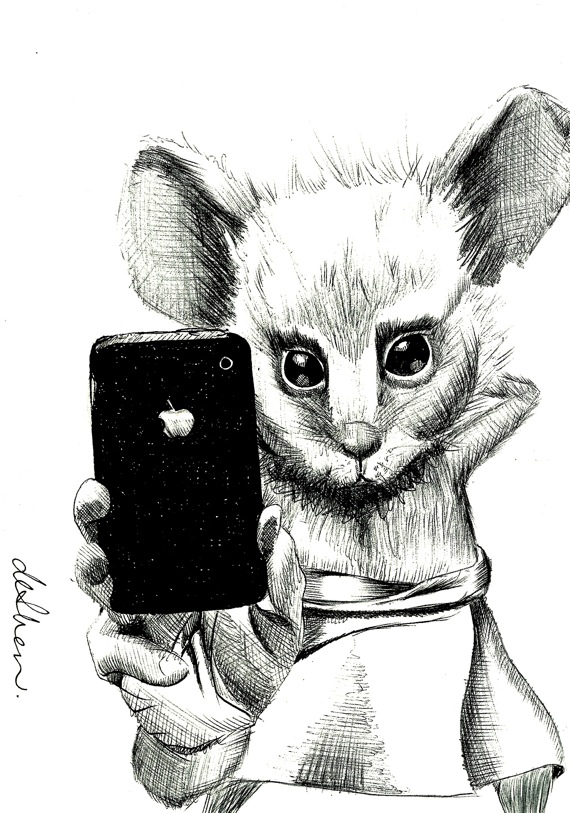 Studio de Shan: 100 DRAWINGS IN 100 DAYS - DORMOUSE IS GETTING HIS ...