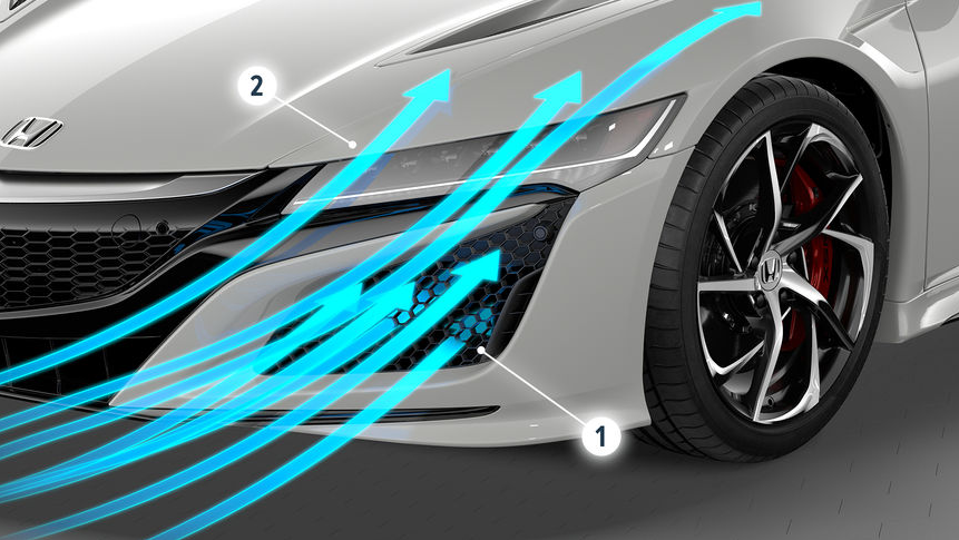 New 2017 Honda NSX Design, Shaped The Perform - Honda Website