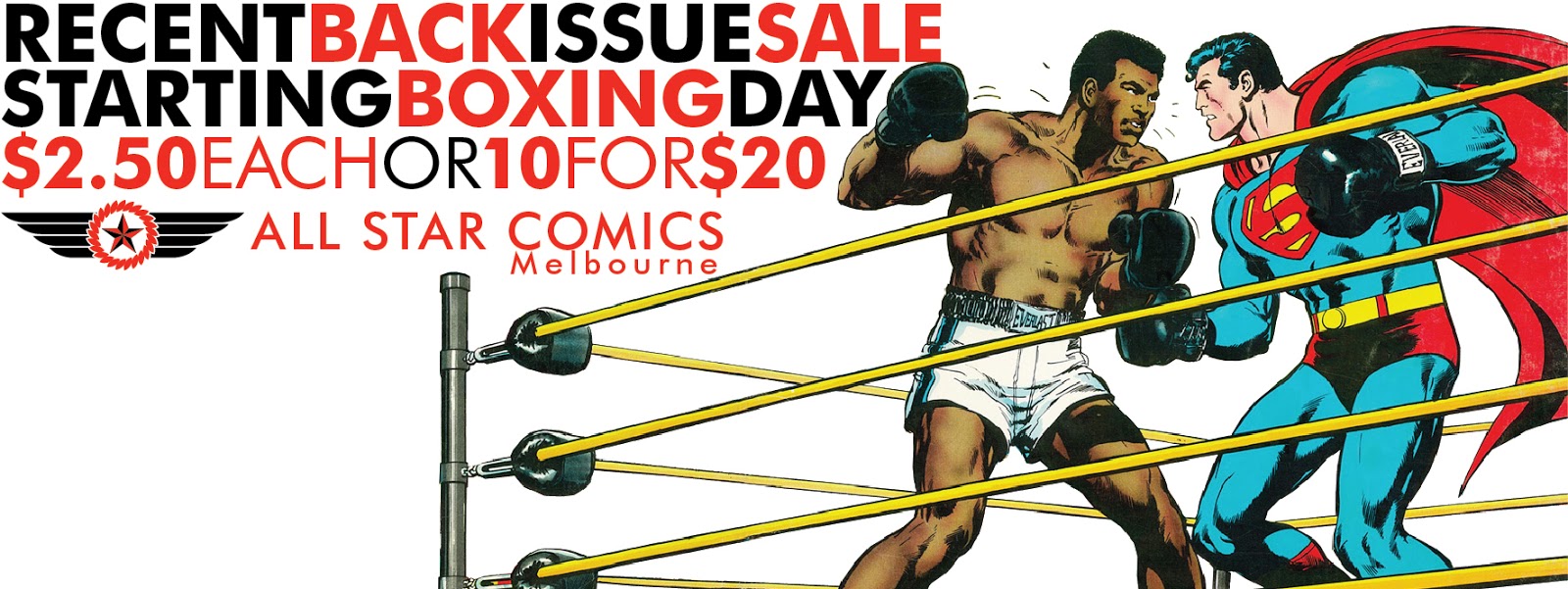 All Star Comics Melbourne: BOXING DAY RECENT BACK ISSUE SALE!!!