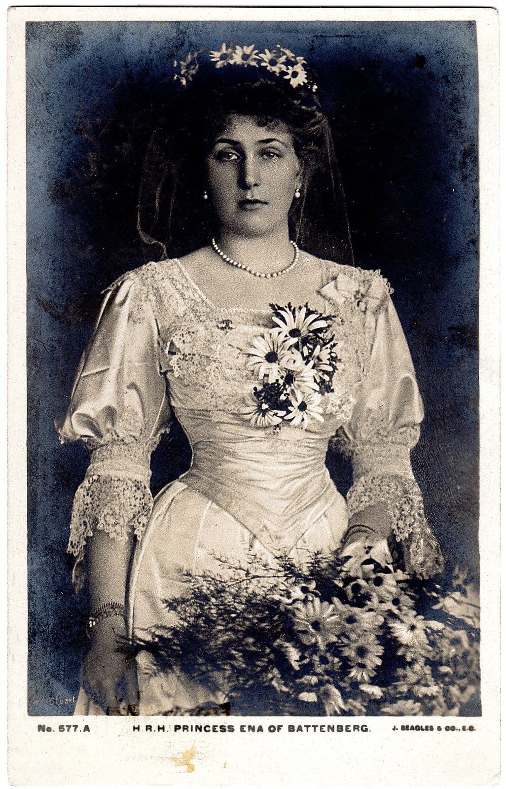 A Pictographic Remembrance of Queen Victoria Eugenia Julia Ena of ...