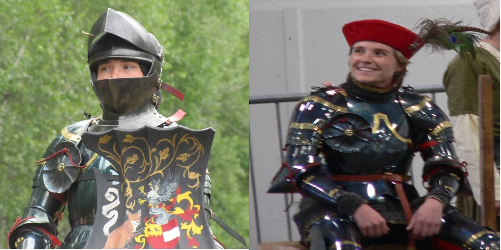 Alison Mercer, Historian and jouster from Canada : r/armoredwomen