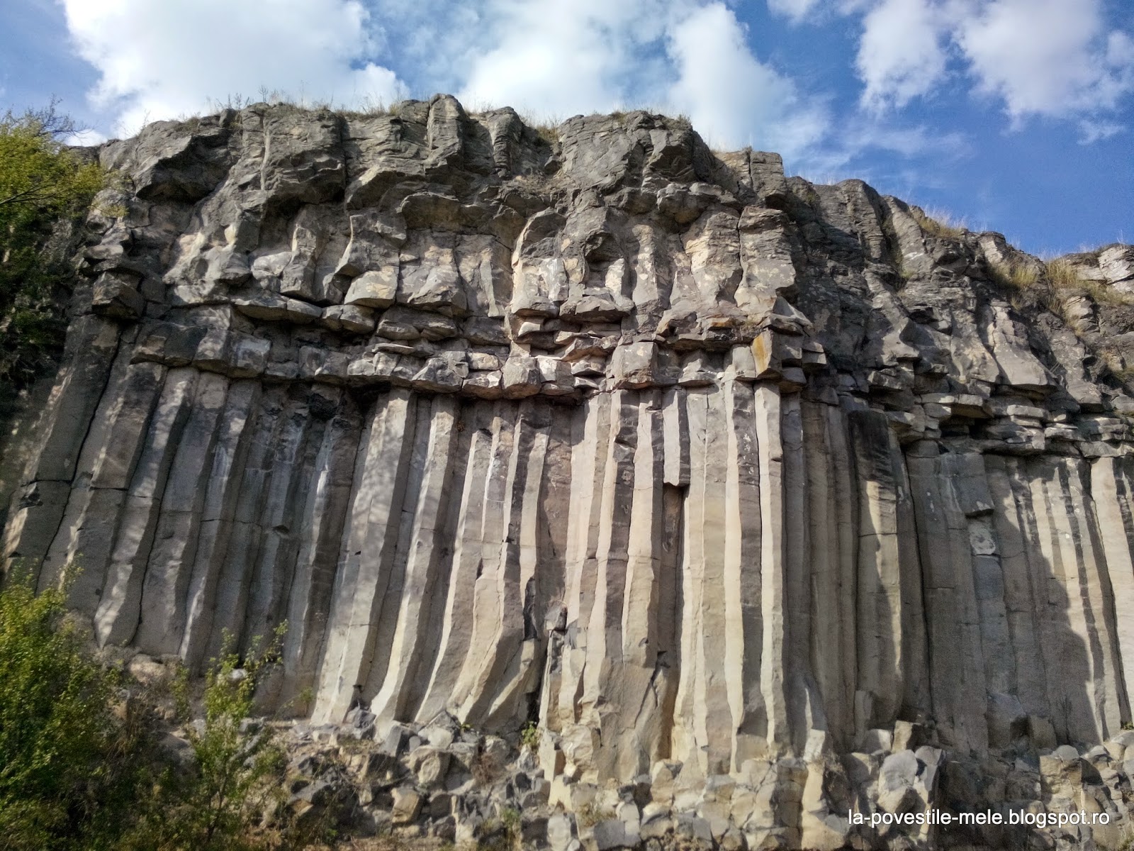 Poveştile mele: Coloanele de la bazalt de la Racos, judetul Brasov