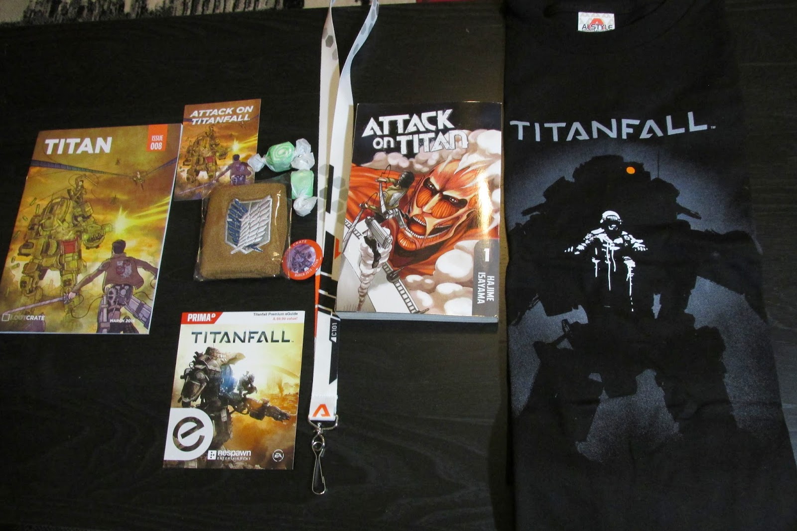 eris-discord42: My first Loot Crate: TITAN