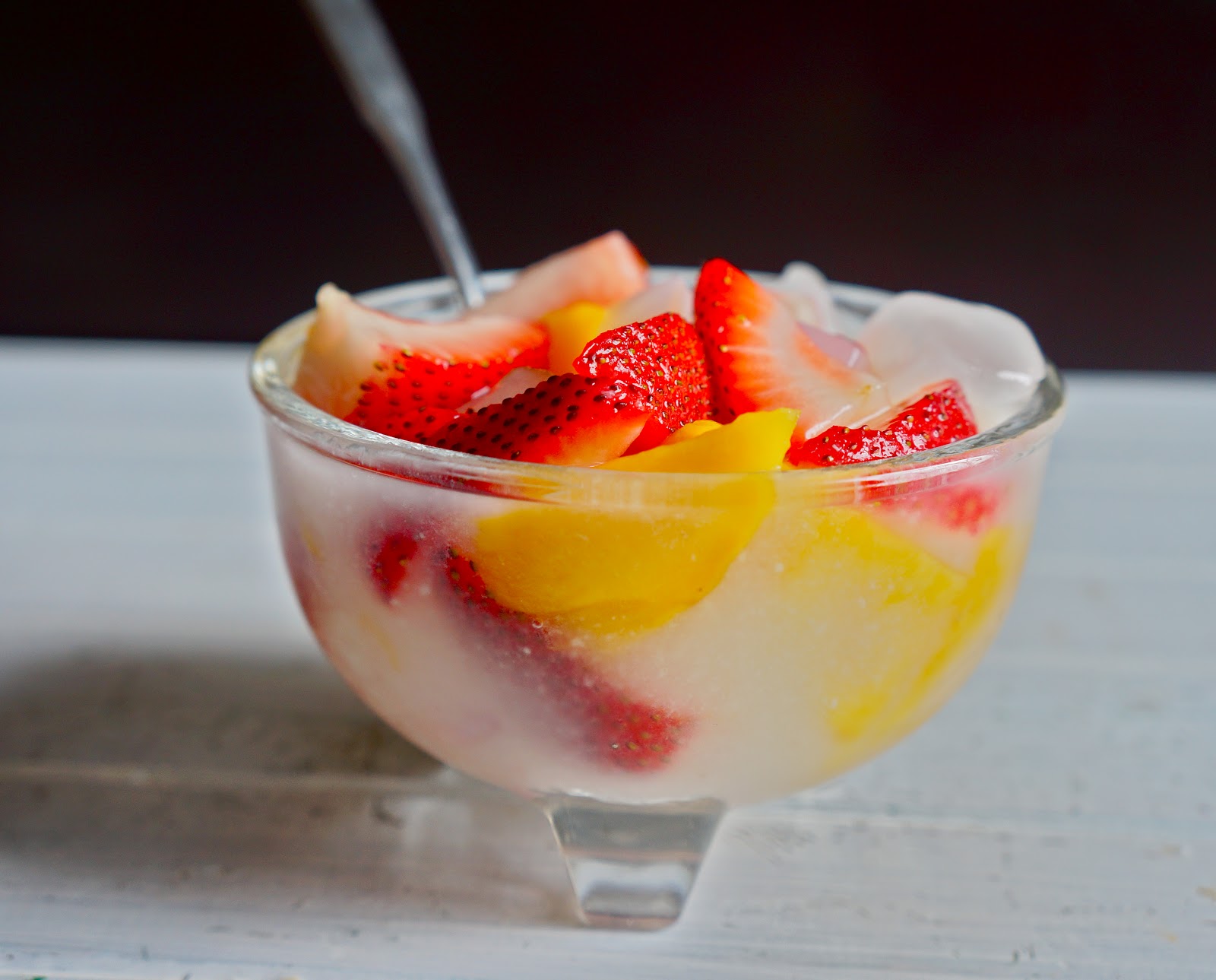 Es campur/mixed ice fruits