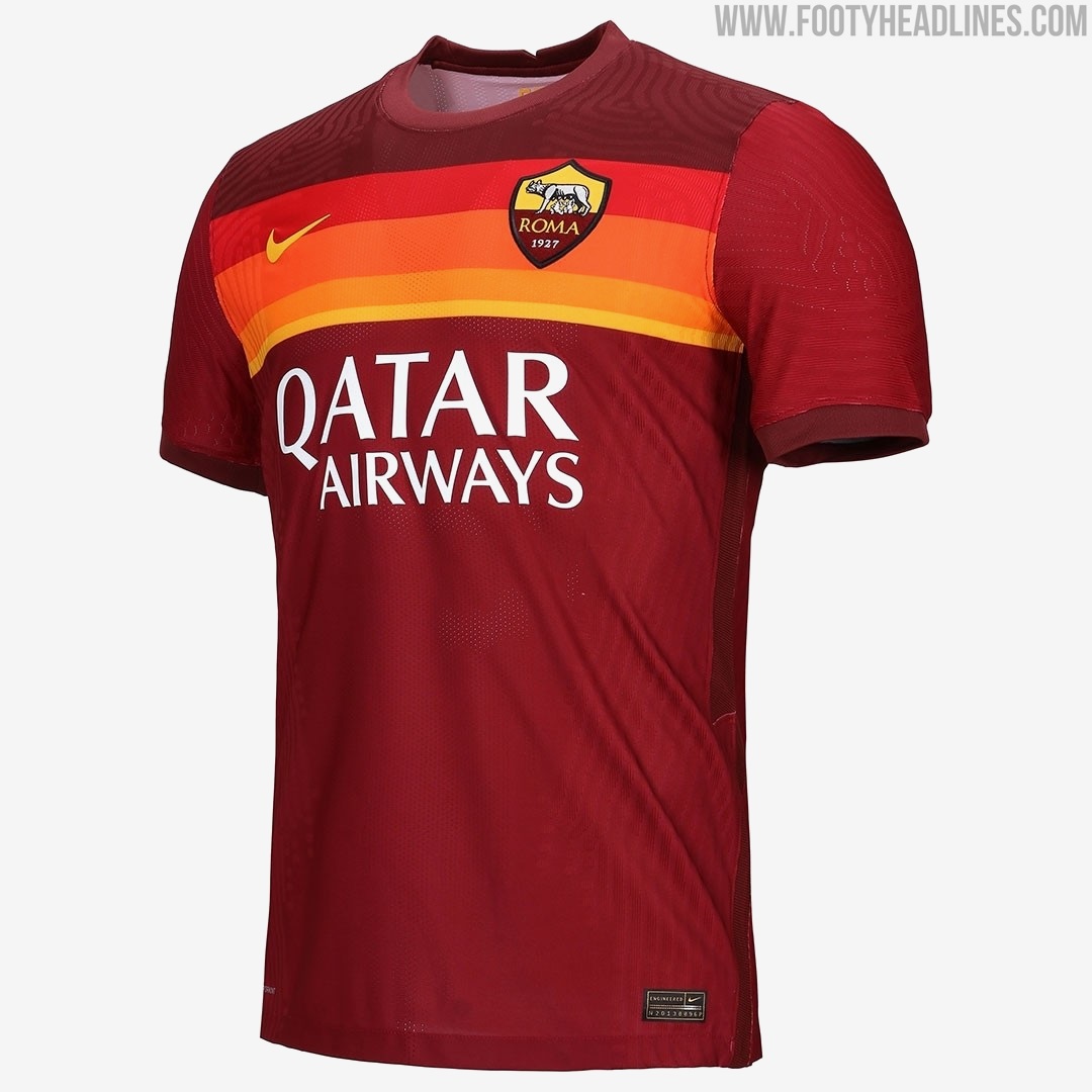 AS Roma 20-21 Home Kit Released - Footy Headlines