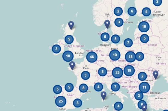 Online collection of EU funded projects:Инновации бизнеса Европы